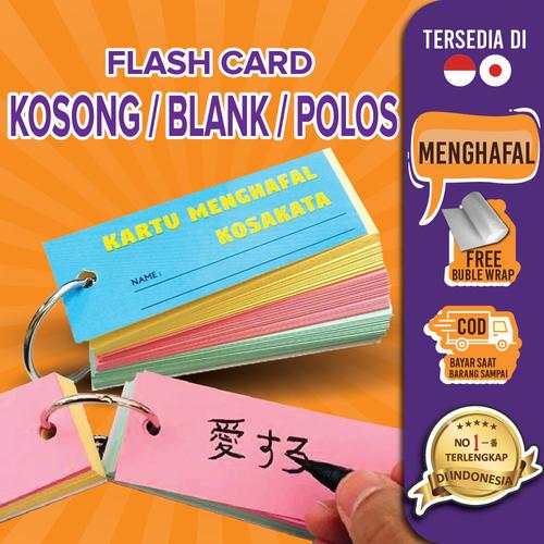 Jual Flash Cards Kosong Rainbow - Kab. Sukabumi - Kotoba Flashcard ...