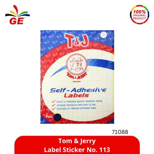 Jual Tom&Jerry - Label Sticker Tom & Jerry No. 113 71088 - Kota ...