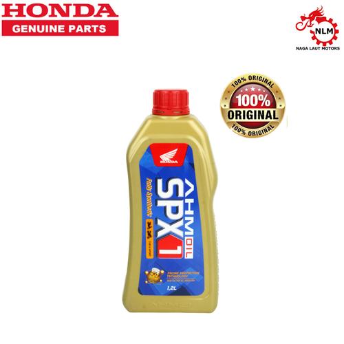 Jual OLI AHM HONDA OIL SPX1 10w30 1.2L SPORT HONDA CB150R SONIC 150 GTR ...