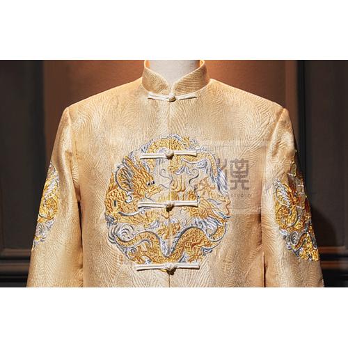 Jual CHEONG SAM PRIA CHINESE BAJU SANGJIT GOLD SET XINCIA CHEONGSAM ...
