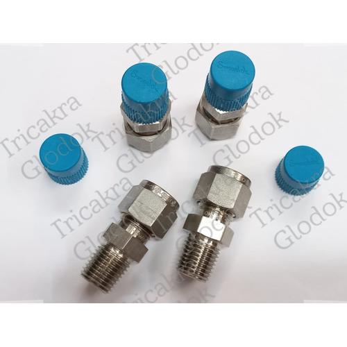 Jual male connector swagelok ss-12mo-1-8 12mm x 1/2/malecon swagelok ...