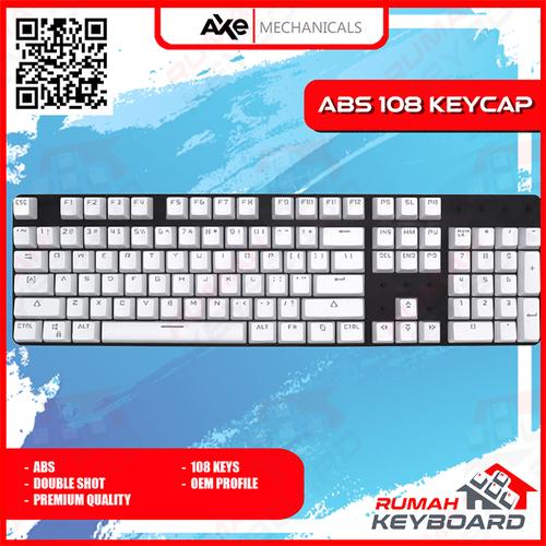 Jual KEYCAP - KEYCAPS - OEM PROFILE - ABS DOUBLE SHOT - 108 KEYS ...