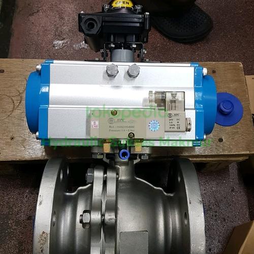 Jual BALL VALVE ACTUATOR FLANGE 2" JIS 10K SS304+SOL,VALVE 24V+LIMIT ...