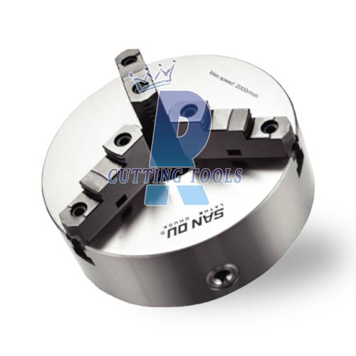 Jual Chuck Bubut Baut 200A K11 SanOu - Claw Bubut 8in 3Jaw Model Baut ...