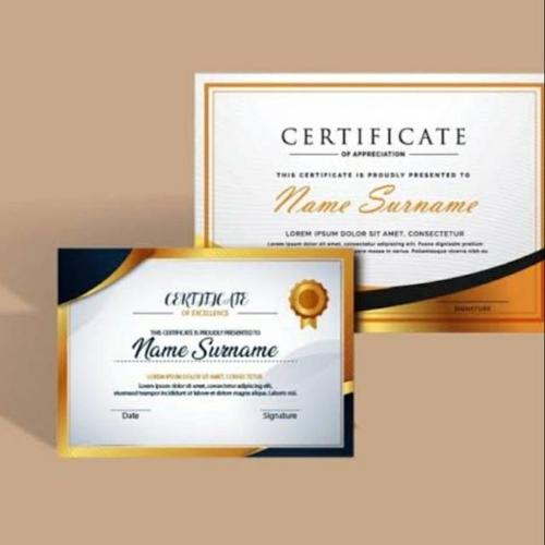 Jual Cetak sertifikat penghargaan kualitas harga murah - Art Carton ...