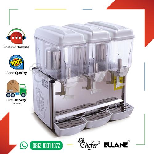 Jual ELP-12x3 Juice Dispenser / Jus Dispenser 3 Tabung dengan Pendingin ...