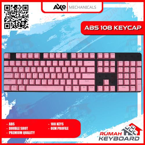 Jual KEYCAP - KEYCAPS - OEM PROFILE - ABS DOUBLE SHOT - 108 KEYS ...
