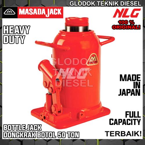 Jual Dongkrak Botol 50 Ton Masada JAPAN ORIGINAL - Packing Standar ...