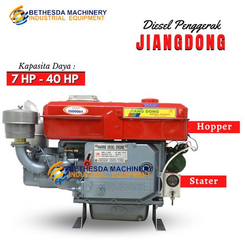 Jual Mesin Diesel Jiangdong 8 Hp Hopper Engkol R180/ Diesel Penggerak 8 PK - Kota Surabaya ...