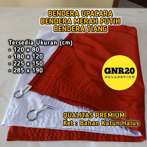 Jual Bendera upacara bendera tiang bendera merah putih berbagai ukuran ...