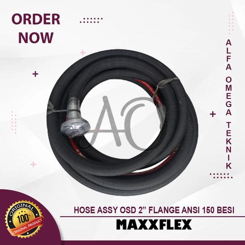 Jual HOSE ASSY INDUSTRIAL OSD 2" MAXXFLEX 1200CM 17BAR FLANGE ANSI 150 ...
