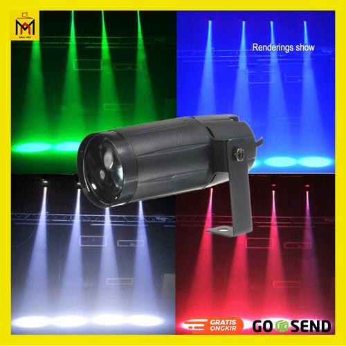 Promo Lampu Sorot Panggung LED Efek Bola Cermin Spotlight DJ Disco ...
