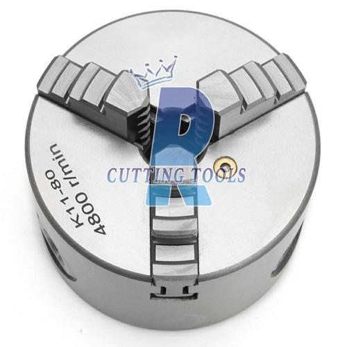 Jual Chuck Bubut K11 80 SanOu - Claw Bubut 3in 3Jaw - Chuck Bubut 3in ...