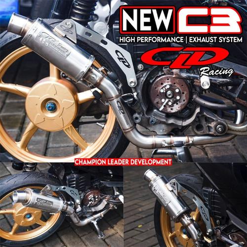 Jual Knalpot CLD Racing New C3 Beat Scoopy Genio Mio Sporty Mio j Mio ...