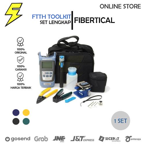 Jual Fiber Optic Ftth Toolkit | Set Lengkap | Alat Fiber Optic - Kab ...