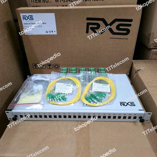 Jual OTB optical terminal box 24 core Rackmount SC apc - Jakarta Pusat ...