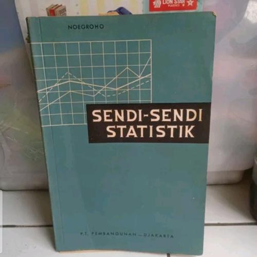 Jual Buku Sendi Sendi Statistik by Noegroho - Kab. Pemalang - sahabat ...