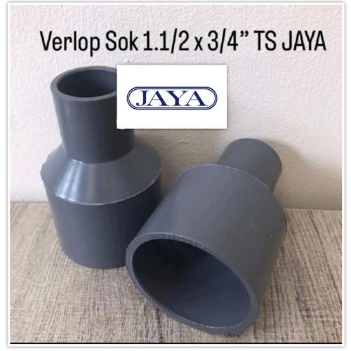 Jual Reducer sok 1 1/2" x 3/4" inch JAYA Verlop Sock vlok shock overlop ...