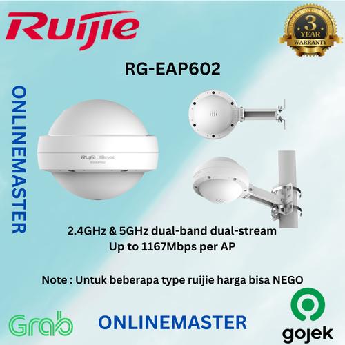 Jual RUIJIE RG-EAP602 AC1200 Dual Band Gigabit Outdoor Access Point ...