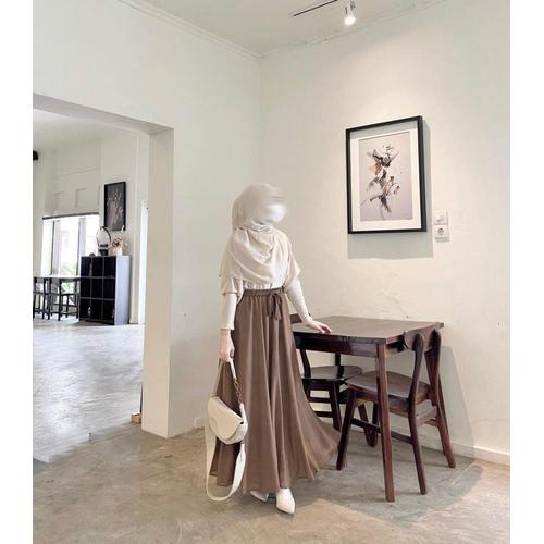 Jual TERBARU ! Rok Panjang Wanita bahan Sifon atau Chiffon Ceruti ...