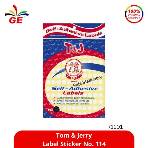Jual Tom&Jerry - Label Sticker Tom & Jerry No. 114 71101 - Jakarta ...