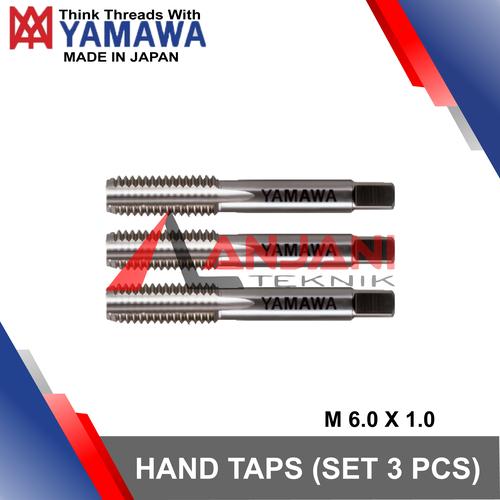 Jual YAMAWA HAND TAP SET M 6 x 1 mm HANDTAP M6x1 6x1 M6 - Kota Surabaya - Anjani Teknik | Tokopedia