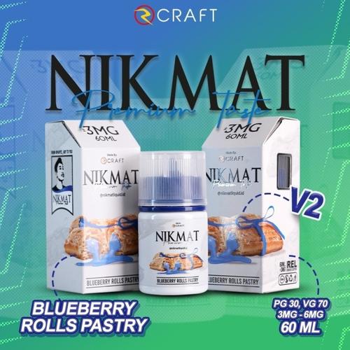 Jual Nikmat V2 3mg Blueberry Puff Pastry Rolls Cream 60ml Liquid Vape ...
