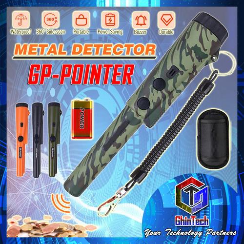 Jual GP Pointer S Metal Detektor / Alat Deteksi Logam Metal Emas Perak - Hijau Army - Kab ...