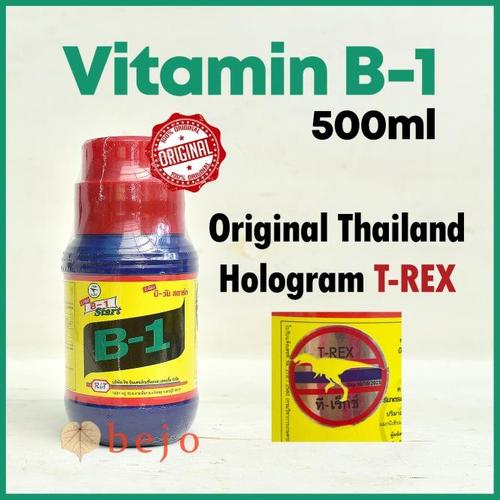 Jual Vitamin B1 500ml ORIGINAL T-REX THAILAND vit B-1 pupuk tanaman ...