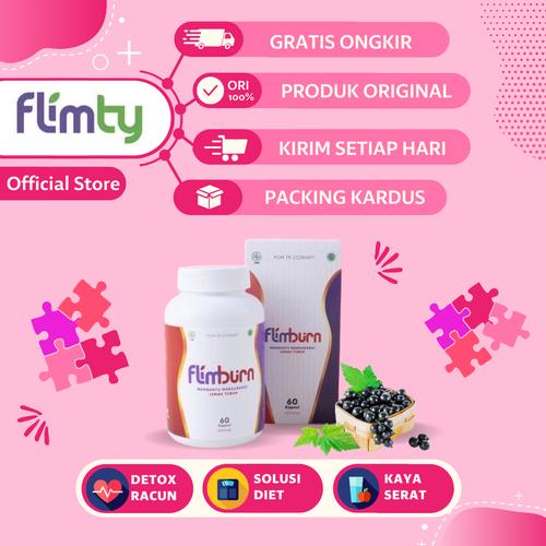Jual Flimburn by Flimty | BPOM | 1 Botol isi 60 Tablet | Kapsul ...