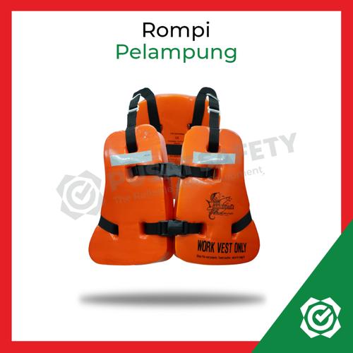 Jual Life Jaket Work Vest Sea Horse Pelampung Keselamatan Kapal ...