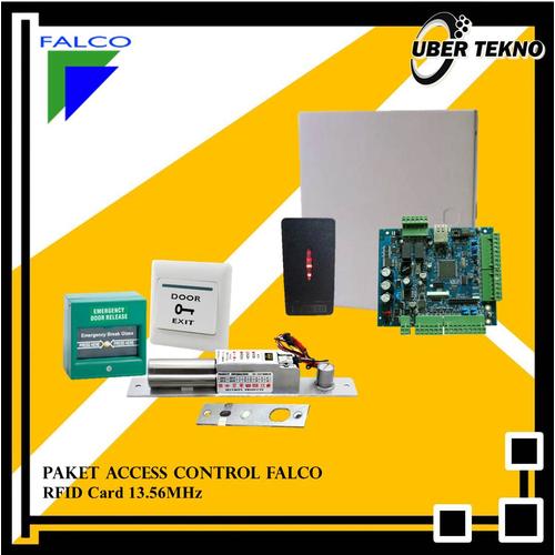 Jual Falco Access Control - Paket Single Door - Pintu Kaca - Jakarta ...