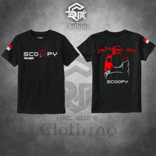 Jual [ COD ] KAOS HONDA SCOOPY BAJU PRIA | WANITA UNISEX - 02-KAOS ...
