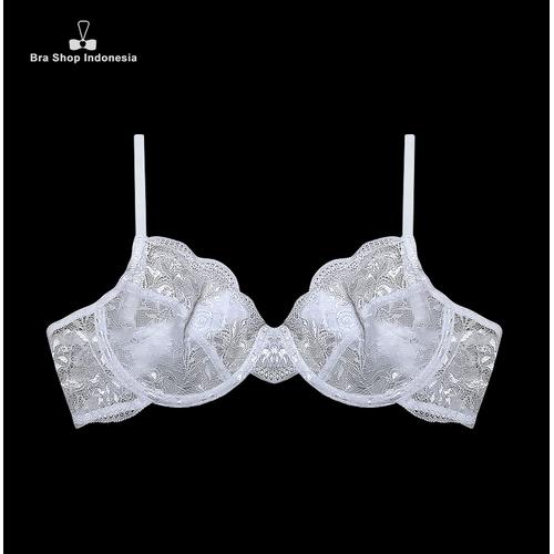 Promo Bra Sheer See Through Full Lace White - 38B - Kota Bekasi - Bra ...