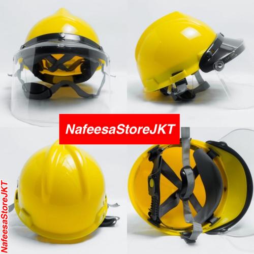 Jual Helm Apd Faceshield | Helm Proyek Apd Faceshield - Merah - Jakarta ...