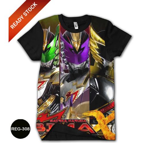 Jual Baju BIMA Satria Garuda DEWASA 3D Kaos BIMA Kartun TV Series #REG ...