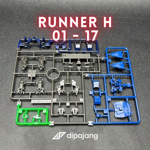 Jual RG Unicorn Gundam Part | Runner H | 1-17 | Bandai - 1 - Kota Depok ...