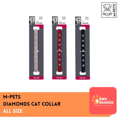 Jual M-PETS Diamonds Cat Collar / Kalung Kucing Motif Berlian - Jakarta ...