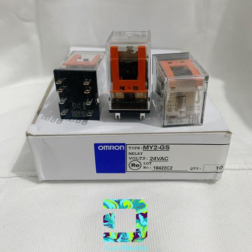 Jual Relay Omron MY2-GS 24Vac Original - Jakarta Pusat - David Electric ...