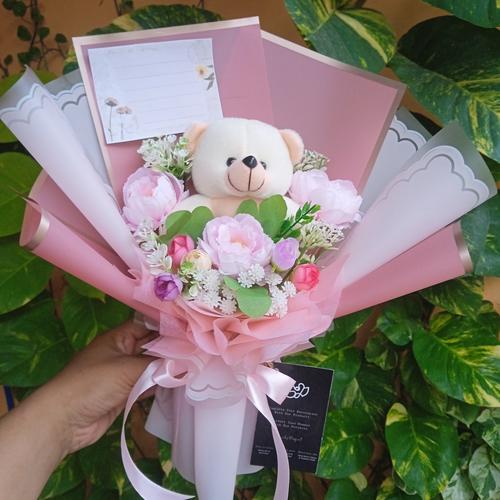Jual buket bouquet bucket doll boneka bunga - Kab. Tangerang - fayra ...