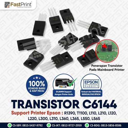 Jual Transistor Original C6144 Printer Epson 1390 T1100 L110 L210 L120 ...