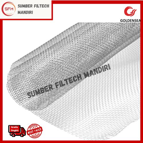 Jual Wire Mesh Saringan SS 304 #4 x Tebal 0.7 mm Stainless Steel - Lebar 1m, Mesh 4 - Jakarta ...