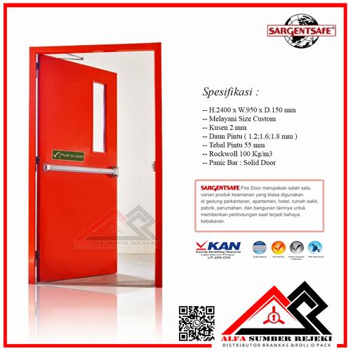 Jual Sargentsafe Fire Door - Emergency Exit - Pintu Darurat Gedung ...