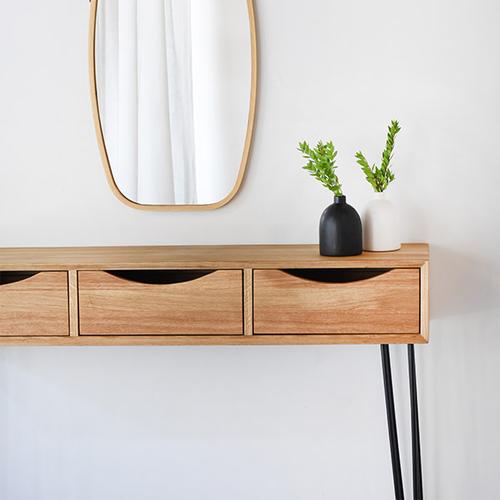 Jual MEJA KONSUL CONSOLE TABLE MINIMALIS INDUSTRIAL KAKI BESI - Kab ...