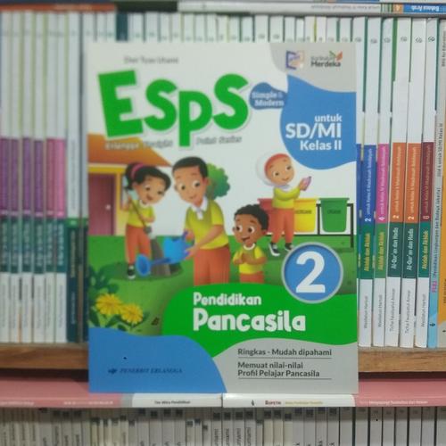 Jual BUKA ESPS PENDIDIKAN PANCASILA 2 SD/MI KELAS II KURIKULUM MERDEKA - Jakarta Timur - TOKO ...