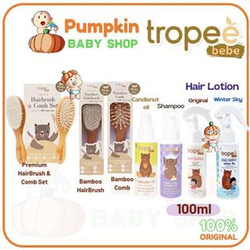 Jual Tropee Bebe Shampoo /Candlenut Oil 100ml /Tropeebebe Hair Lotion ...