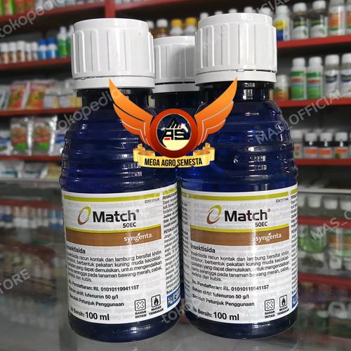 Jual MATCH 50 EC 100 ML KEMASAN PABRIK INSEKTISIDA - Kab. Brebes - MAS_OFFICIAL_STORE | Tokopedia