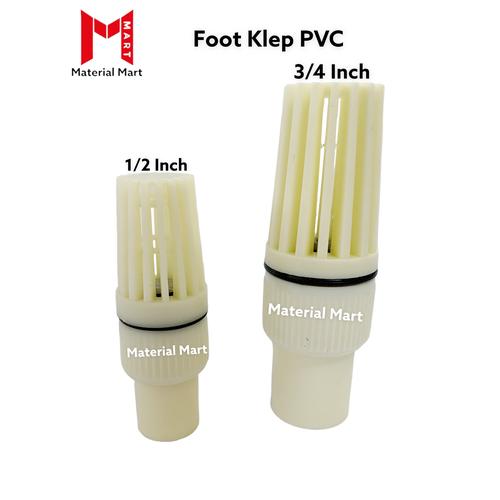 Jual Foot Klep 3/4 Inch PVC Jumbo | Foot Valve 1/2" Plastik |3/4" |1/2 ...