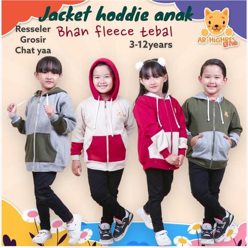 Jual Jaket Anak Laki-Laki / Jaket Anak Perempuan / Hoodie Zipper Anak ...