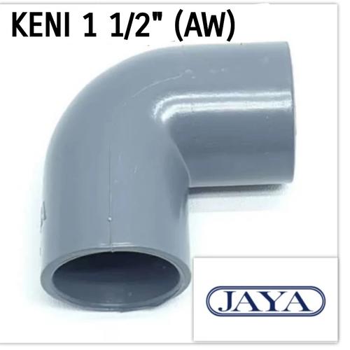 Jual Keni 1 1/2 inch AW JAYA Elbow 1 1/2" inch Knee Kenie L Knie 1.5 ...